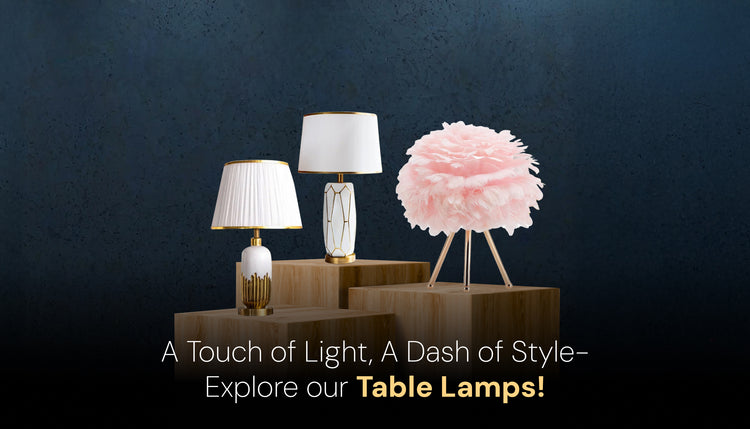 Buy Table Lamps Online in India | Modern & Decorative Lamps | Bliss ...